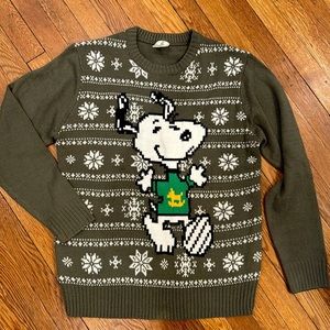 Peanuts | Sweaters | Peanuts Snoopy Knit Sweater | Poshmark